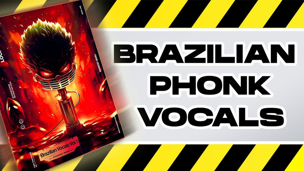 Brazilian Phonk Vocal Pack / Sample Pack / Brazilian Funk